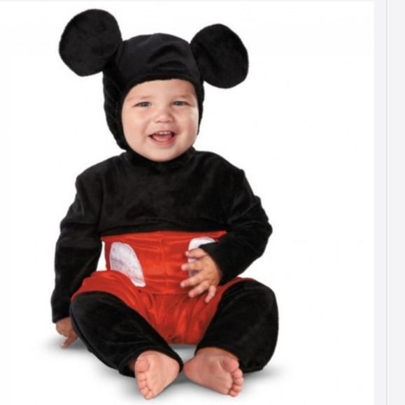 Disney | Costumes | Cosplay 3pc Disney Mickey Mouse Costume 6 2 Mo ...